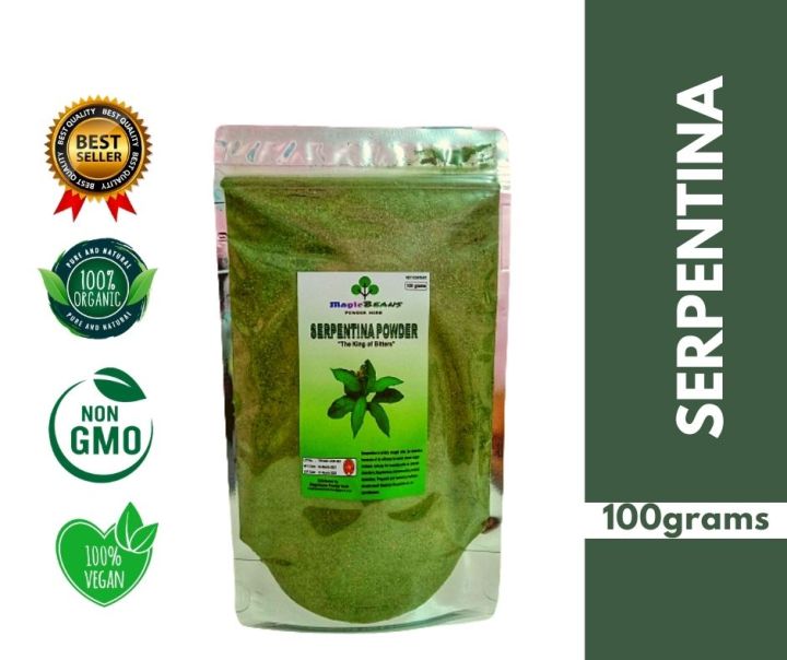 Serpentina Powder for Diabetic, Blood Pressure & Cardiovascular Support ...