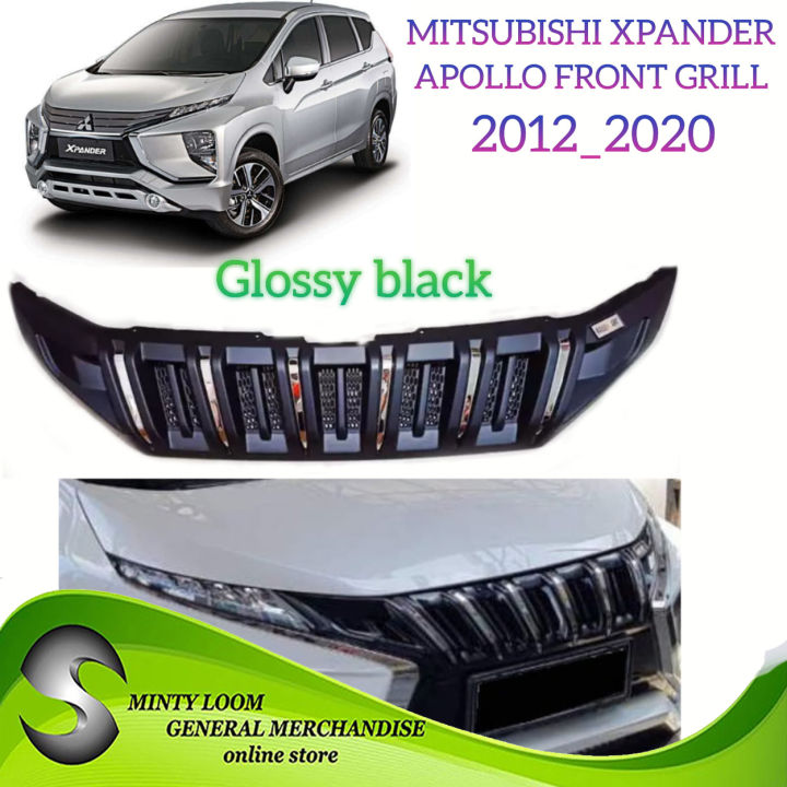 Mitsubishi Xpander 2018-2020 Apollo Front Grill Glossy Black Color ...