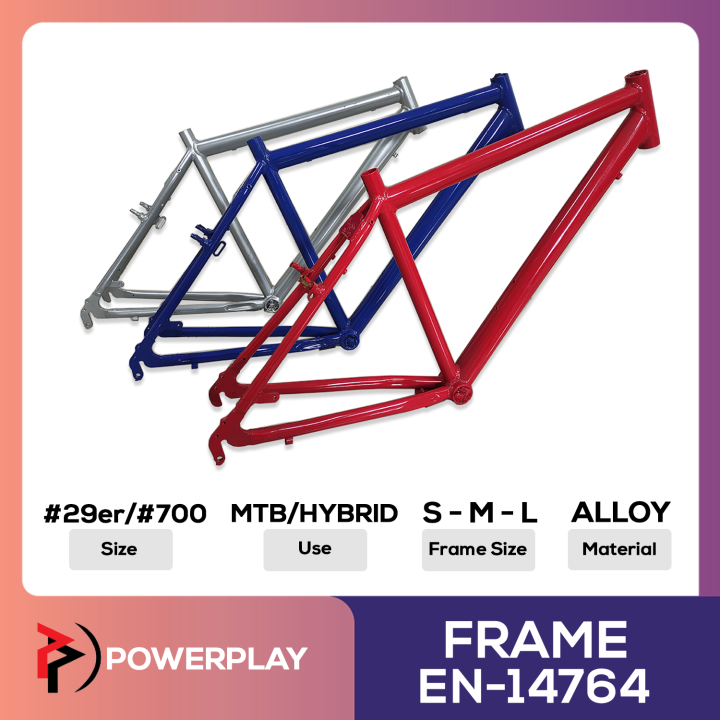 Bicycle Frame MTB/Road Bike 29er/700c Alloy | M-1 EN-14764 | FRAME #1 ...