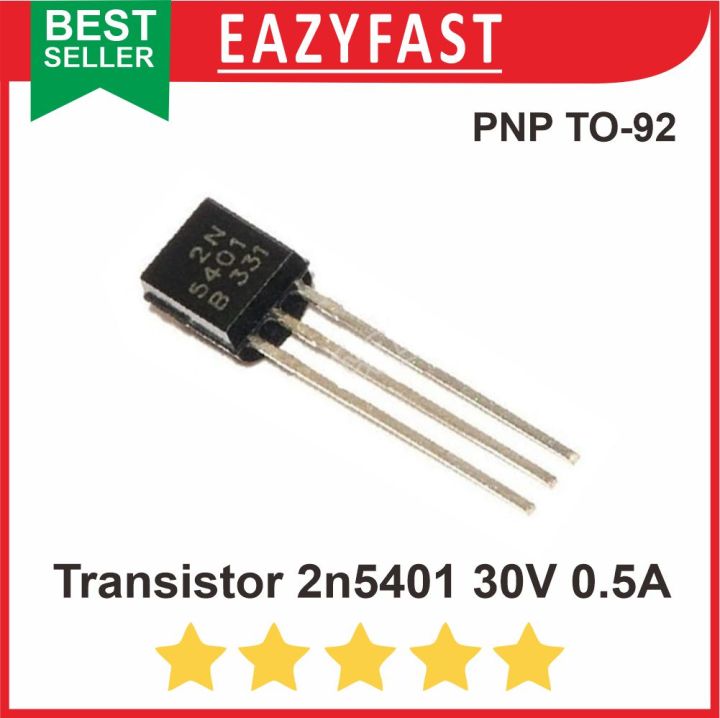 Transistor Tr PNP 2n 5401 2n5401 TO-92 150V 600ma | Lazada Indonesia