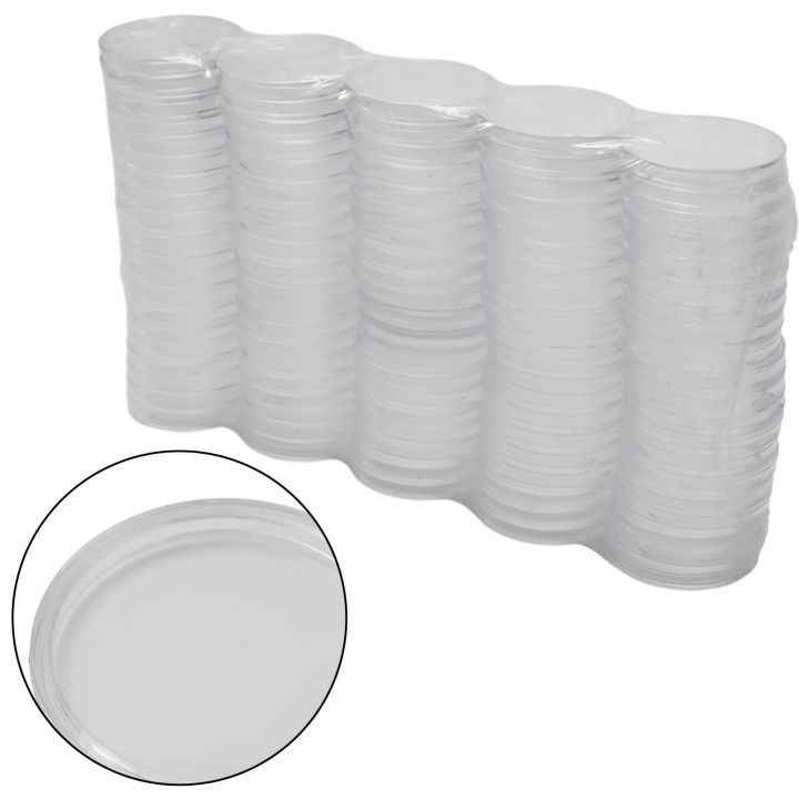 【BEUMK】 Rimless Coin Capsules 39mm 100pcs Crystal Clear Display for ...