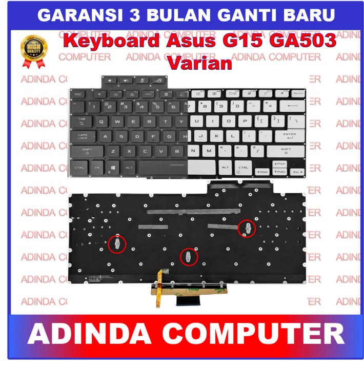 Keyboard Asus ROG Zephyrus G15 GA503 M16 GU603 GU603HM GU603Z GU603ZM ...