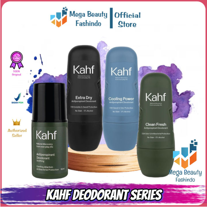 Kahf Soothing Antiperspirant Deodorant Series | Soothing | Extra Dry ...