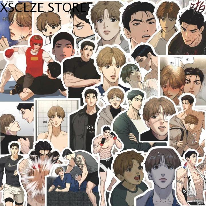 XSCLZE Jinx Anime Korean BL Manwha Jinx Sticker Joo Jaekyung Korean BL ...
