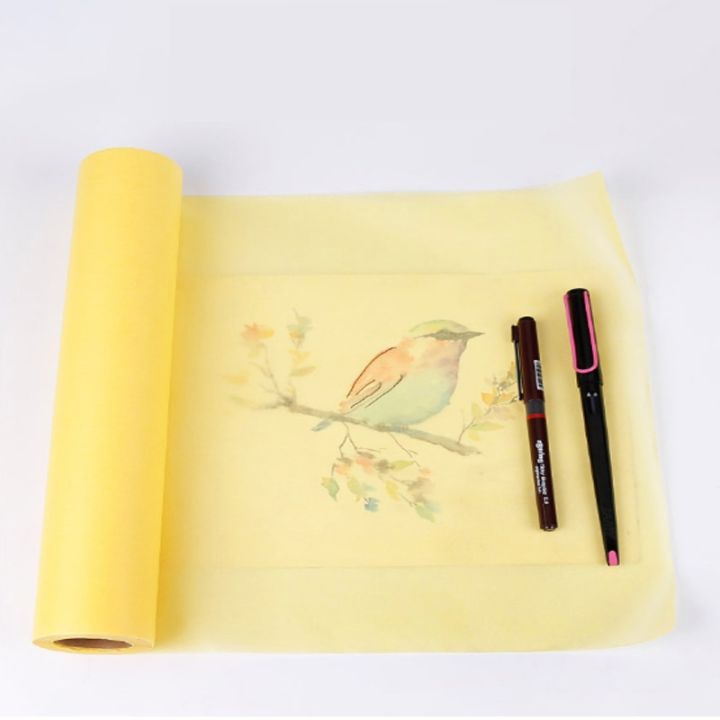 46Mx30cm Super Transparent Draft Sketch Butter Paper Tracing Paper Roll ...