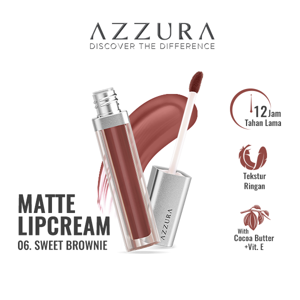 AZZURA Matte Lip Cream 4g | Lazada Indonesia