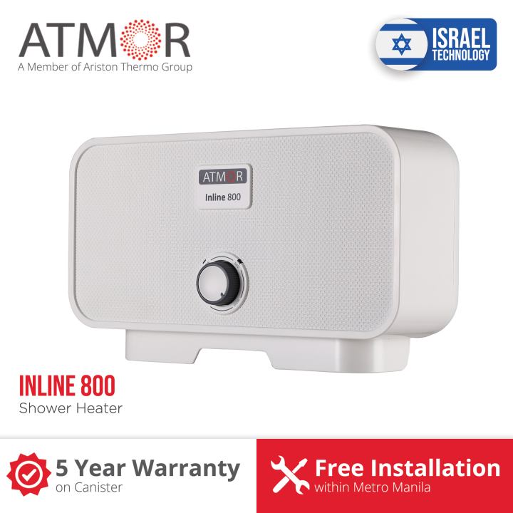 Atmor 800 Inline Multipoint Instant Electric Heater 5.5 KW 230V with ...