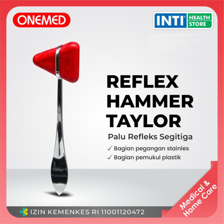 Onemed | Reflex Hammer Taylor | Palu Refleks Segitiga | Lazada Indonesia