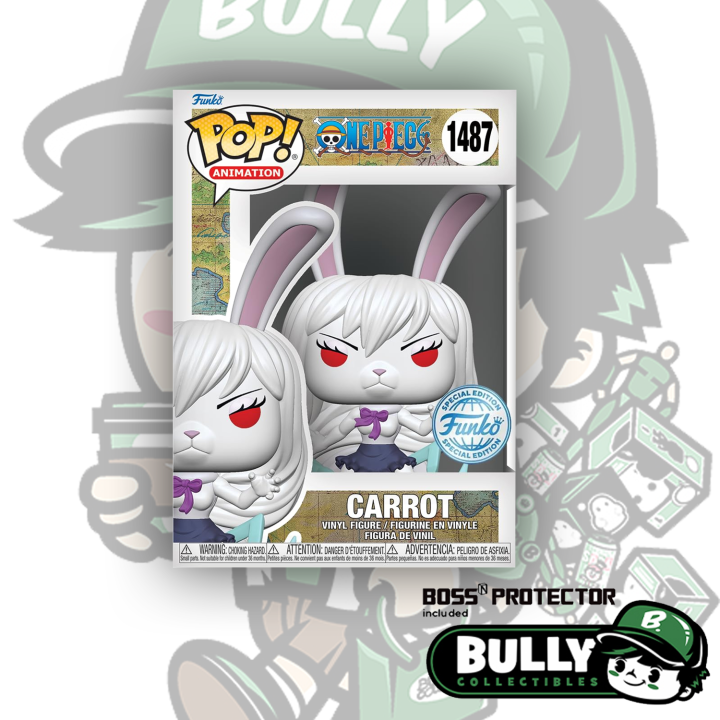 Funko POP! Animation: One Piece - Carrot (FSE) 1487 With Boss Protector ...