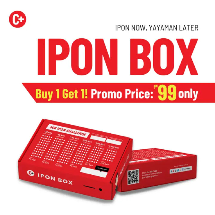 IPON BOX Buy 1 Get 1 for only 99 - 60k Ipon Challenge Savings Box by Chinkee Tan Chinkshop ...