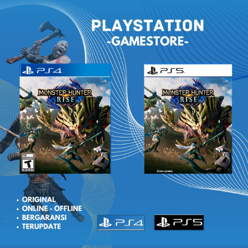 Monster Hunter Rise Ps4 Ps5 digital | Lazada Indonesia