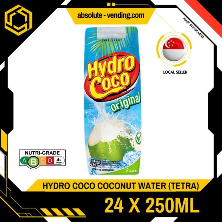HYDROCOCO Coconut Water 250ML X 24 (TETRA) | Lazada Singapore