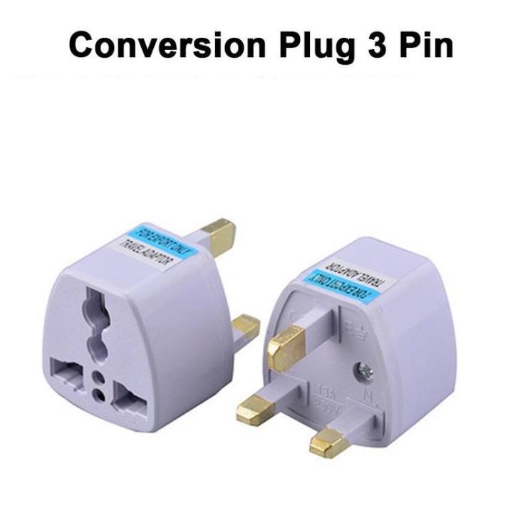 Tourism Conversion Plug 3 Pin UK Universal Adapter British Socket ...