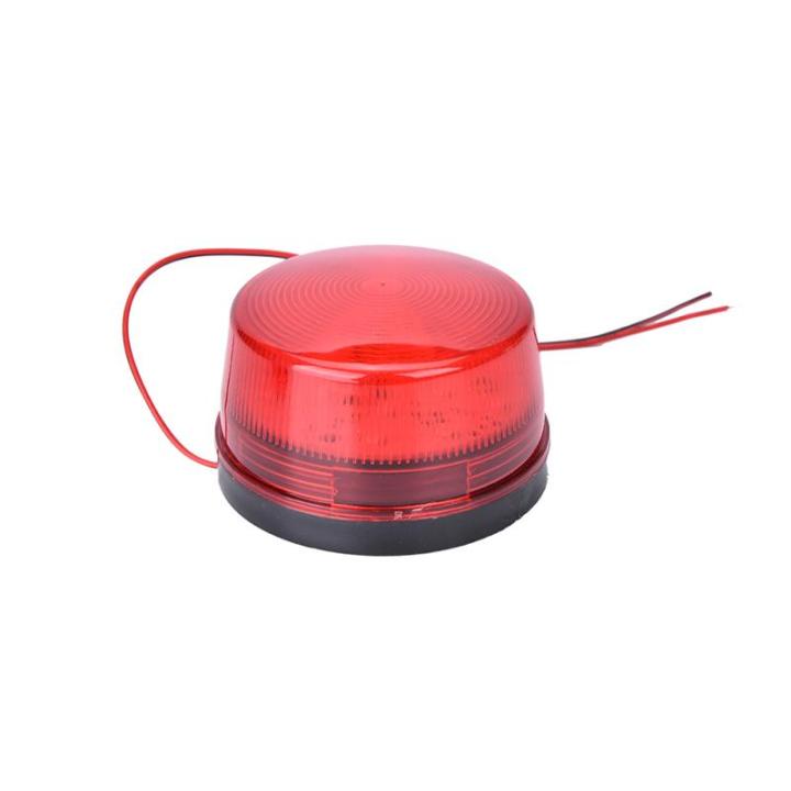 Orange Blue Red 12V LED Security Alarm Strobe Signal Warning Flashing ...