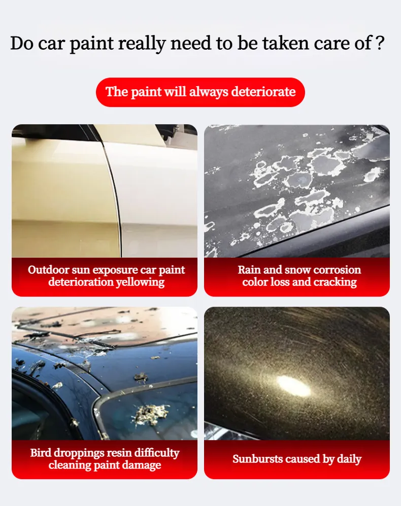 Car Coating Agent Car Paint Crystallization Nano-Crystal Coating Wax ...