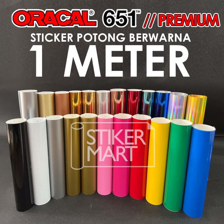 Stikermart 1M Sticker - Oracal 651 Sticker Balloon Sticker Craft ...