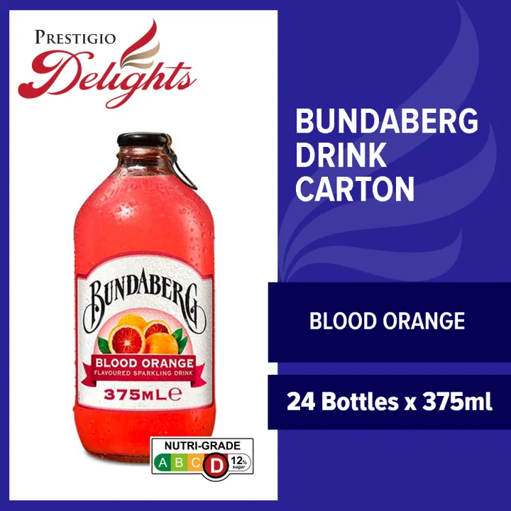 Bundaberg Blood Orange 375ml 24 Bottles | Lazada Singapore