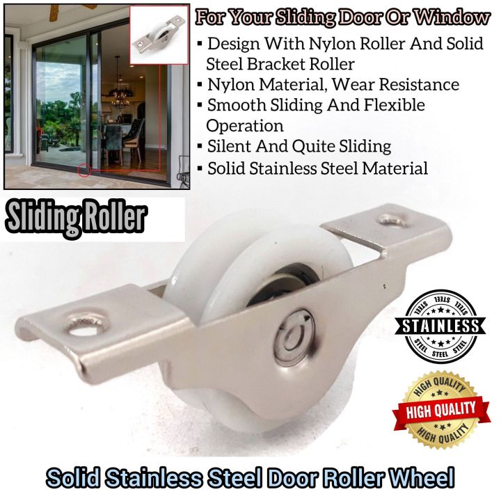 Heavy Duty Solid Stainless Steel Sliding Door Roller Wheel For Window ...