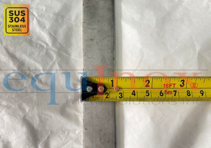 304 Stainless Steel High Grade Flat Bar 3MM Thick Mill Finish (1PC ...