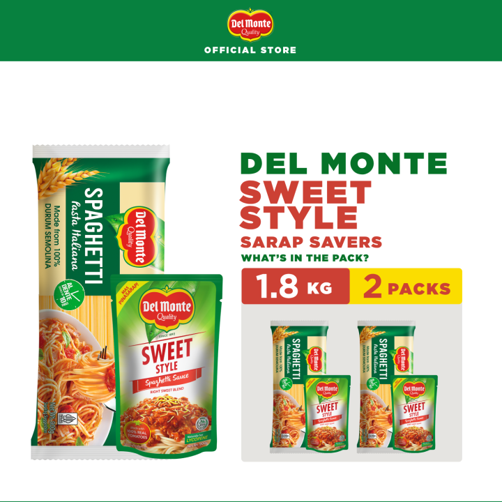 DEL MONTE Sweet Style Sarap Savers for 32 servings (Sweet Style Sauce ...