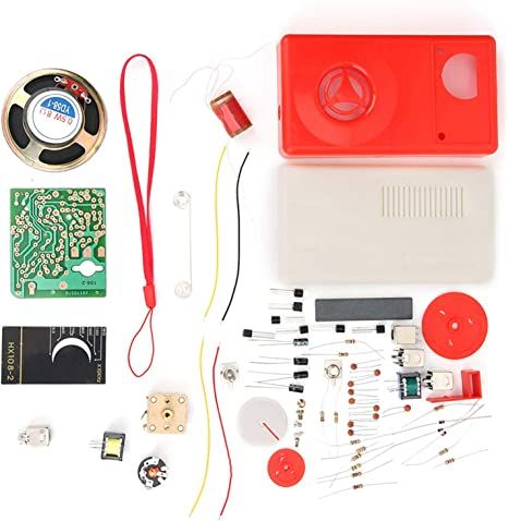 SME 1Set 7 Tube AM Radio Electronic DIY Kit Electronic Learning Kit ...