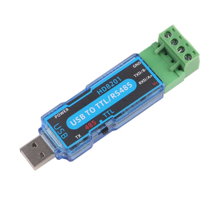 USB CH341อุตสาหกรรม Uart อะแดปเตอร์สายแปลงซีเรียล RS485โปรแกรมเมอร์ ...