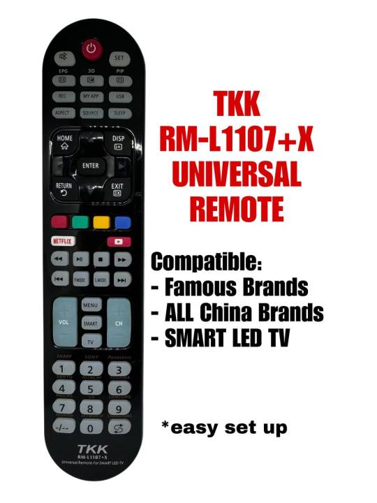 PRESTIZ Curved SMART TV Remote Control Universal LED LCD PRESTIZ Smart ...