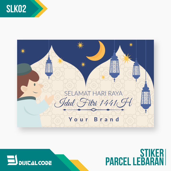SLK02 Stiker Label Parcel Lebaran Idul Fitri | Lazada Indonesia