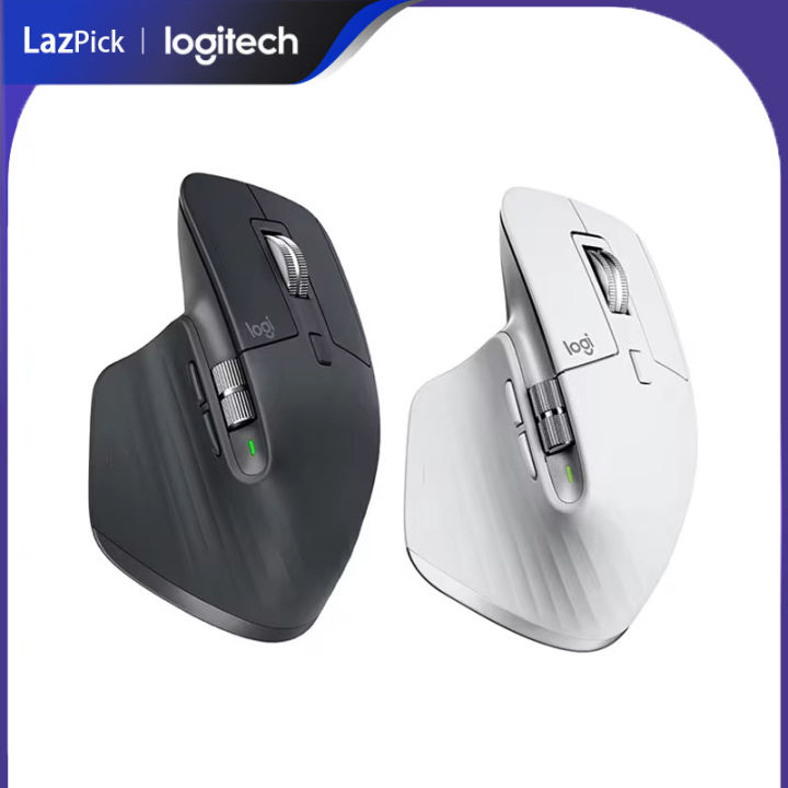Logitech MX Master 3S Wireless Bluetooth Mouse 8000DPI 2.4G Wireless ...
