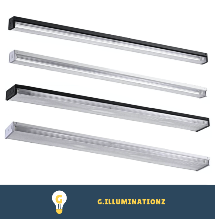 0.6M / 1.2M T8 Single / Double Tube Casing / 1.2M Lamp Holder / 4FT 2FT ...