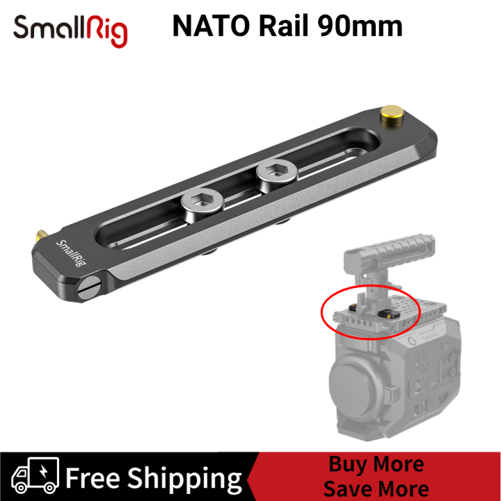 SmallRig Low-profile NATO Rail 90mm BUN2484 | Lazada Singapore