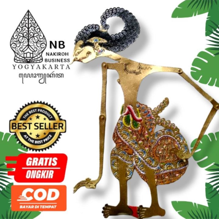Wayang Kulit Sapi ASLI Arjuna/Janaka/Janoko Ukuran Standar Dalang ...