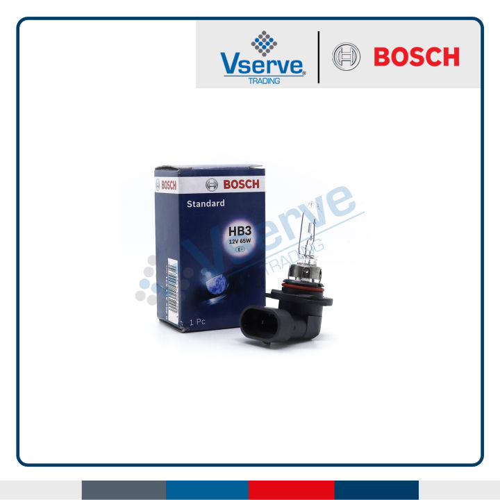 Bosch Automotive Bulb - Standard Clear HB3 (9005), 12V, 65W | Lazada PH