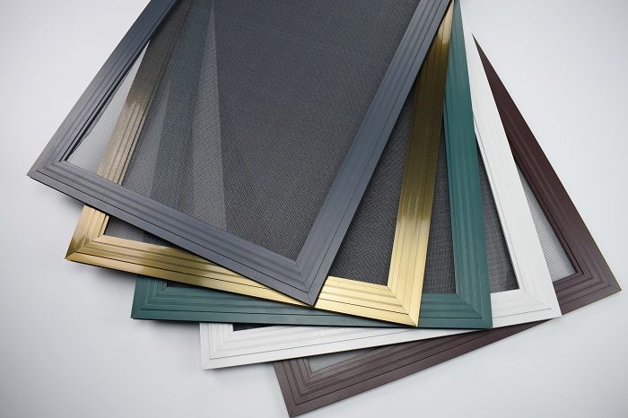 Custom mosquito-proof screen door push-pull aluminum alloy plastic ...
