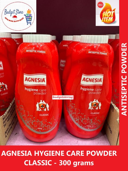 Agnesia Hygiene Care Powder Classic (For Heat Rash & Skin Irritation ...