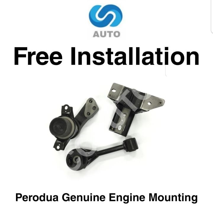 [[Free Installation]] Perodua Genuine (Original) Engine Mounting (Myvi ...