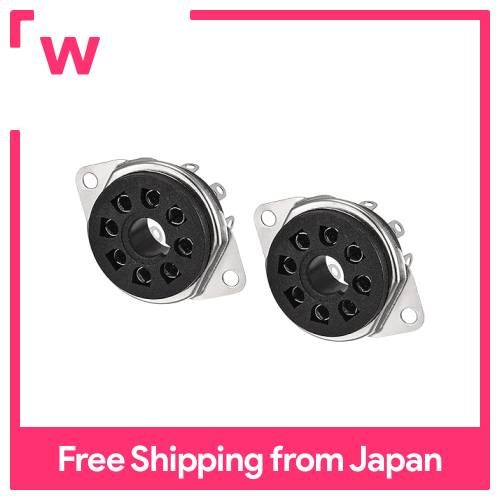 uxcell 8 Pin Tube Socket Plastic Tube Socket Socket for Vacuum Tube ...
