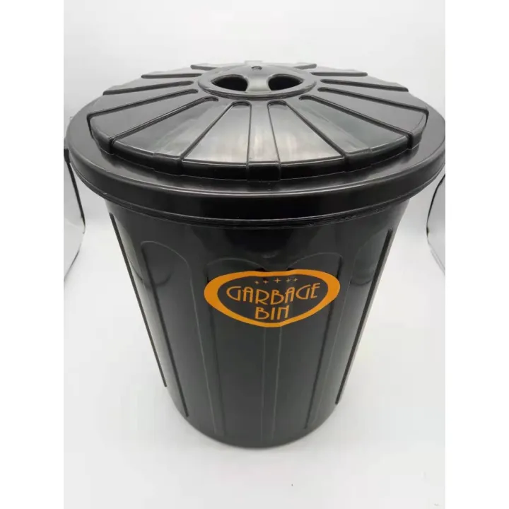 PLASTIC HIGH-QUALITY TRASH CAN WITH FLAT COVER 45L TRASH CAN | Lazada PH