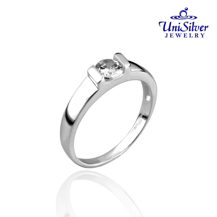 Unisilver 925 Sterling Wedding Ring (WRS01-2040 311) | Lazada PH
