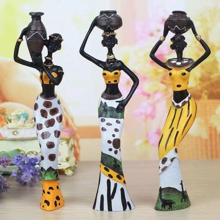 Livingmall 3pcs/set Goddess Beauty Candlestick Resin Sculpture Lady ...