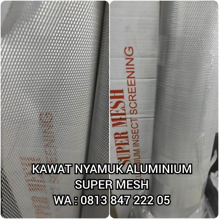 KAWAT NYAMUK PARABOLA SUPER MESH KAWAT PARABOLA ALUMINIUM SUPERMESH ...