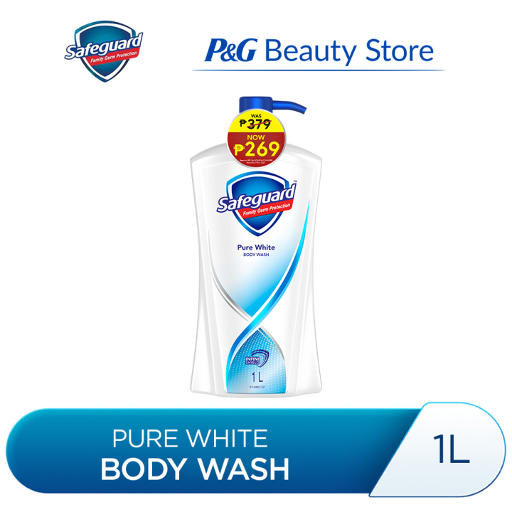 Safeguard Body Wash Pure White Lemon Fresh With Vitamin C Floral