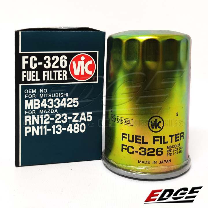 VIC FC-326 Car Fuel Filter for Isuzu Trooper w/ check valve / Nissan ...