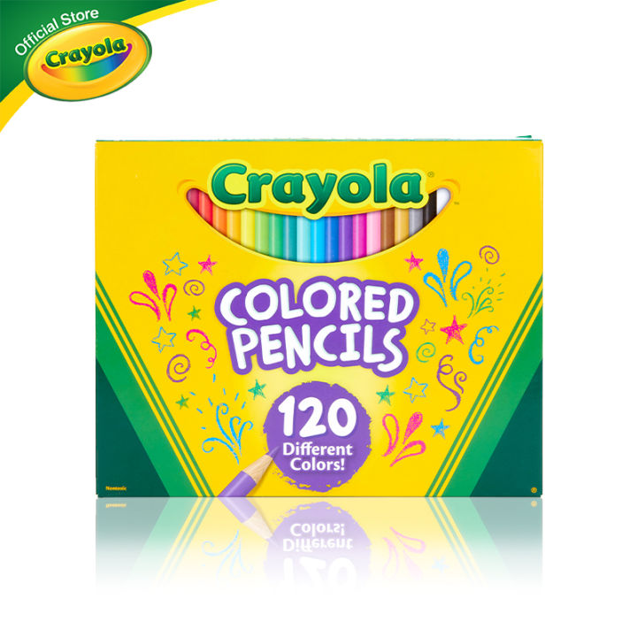 Crayola Colored Pencils 120 Colors Children S Art Supplies Developmental Toys For Kids Educational Art Materials Coloring Supplies For Ages 3 Lazada Lazada PH