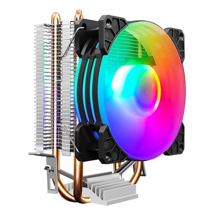 (BFSG) CPU Radiator CPU 2 Pure Copper Heat Pipe Refrigeration Tower ...