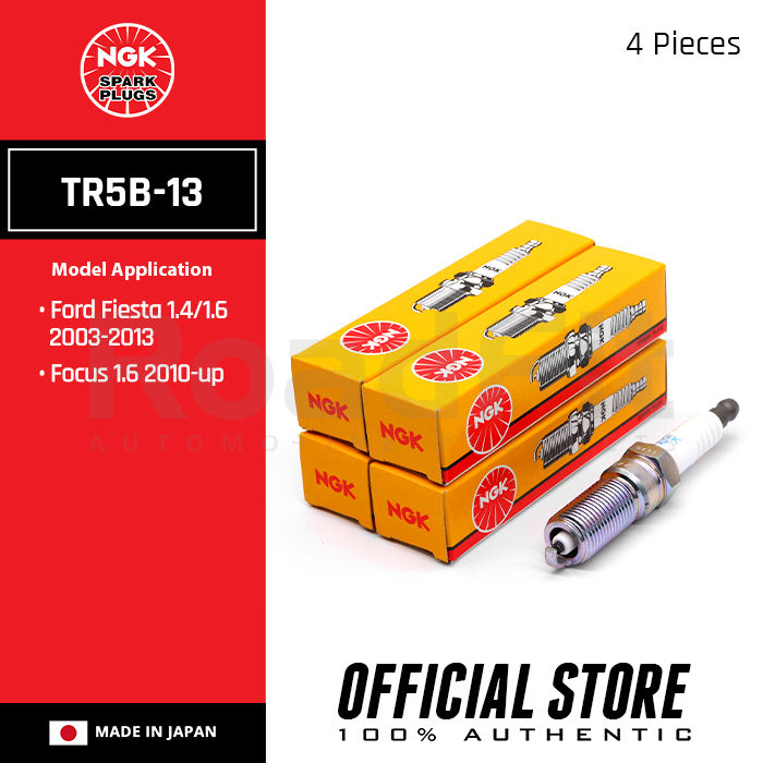 NGK TR5B-13 Standard Spark Plugs for Ford Fiesta, Focus 2010-up 4pcs | Lazada PH