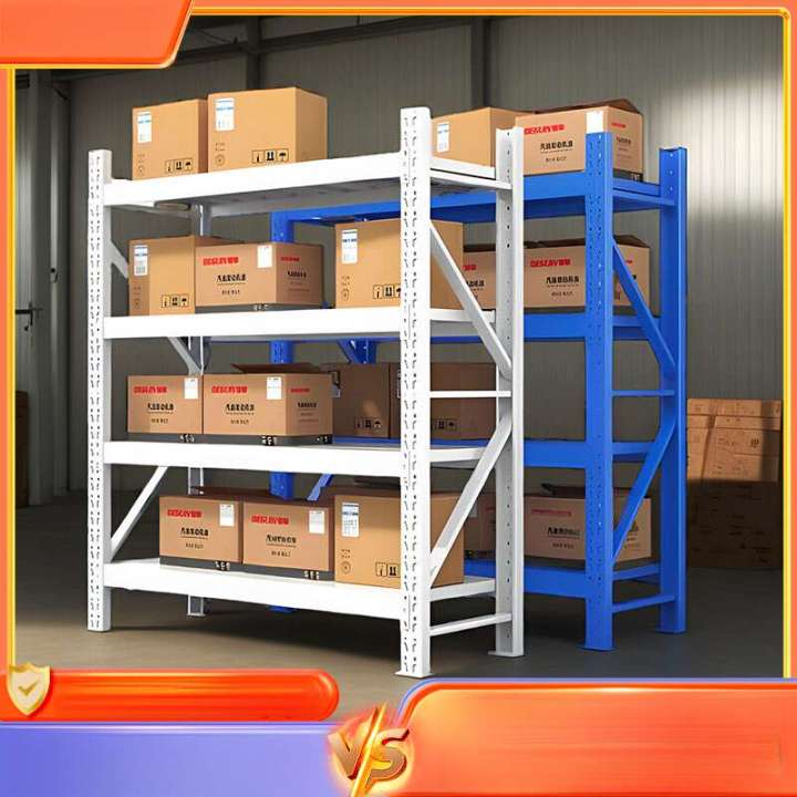 Load 500Kg Adjustable Metal Rack Heavy Duty Shelves Steel Rack ...