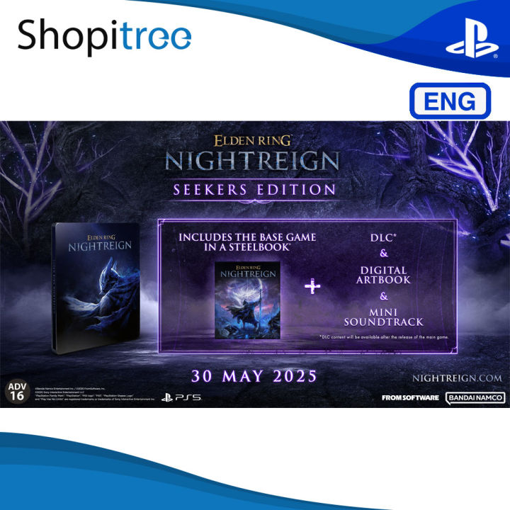 PS5 Elden Ring: Nightreign [Seekers Edition] (R3) [English] | Lazada ...