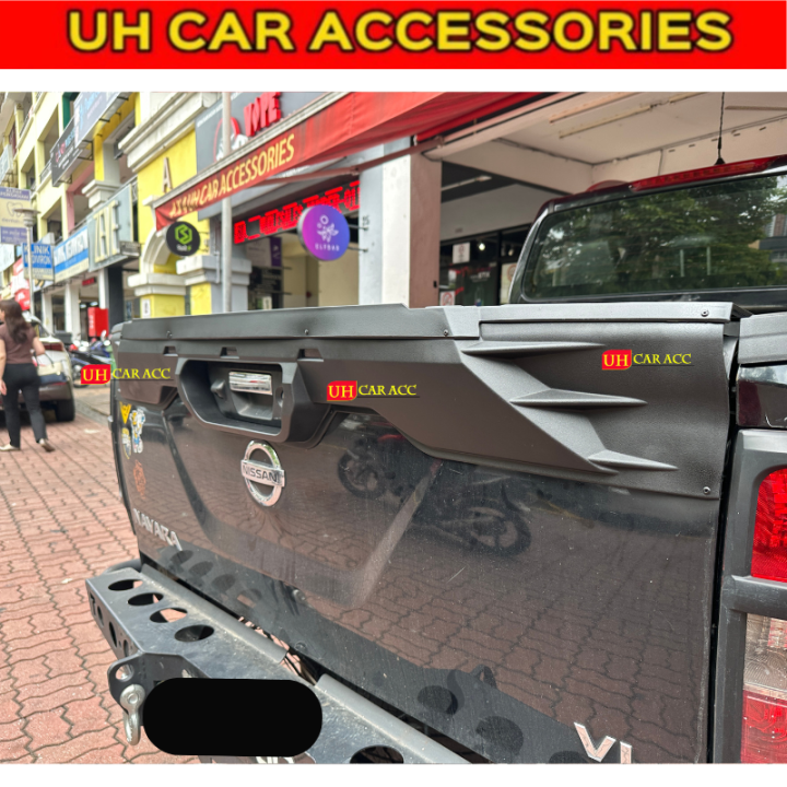 NISSAN NAVARA PRO4X PRO4X 2021 2022 REAR TAILGATE TRUNK BEDLINER RAIL ...