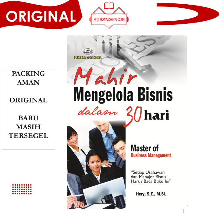 Original - Buku Mahir Mengelola Bisnis dalam 30 Hari - Hery | Lazada Indonesia